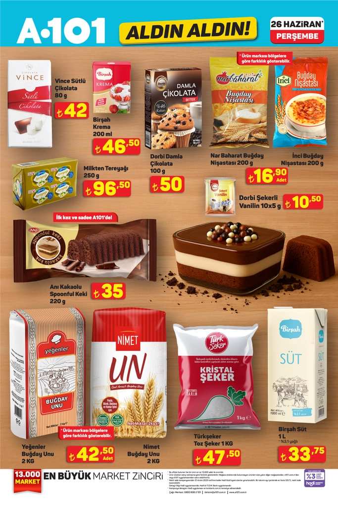 A101 26 Haziran 2025 Perşembe aktüel ürünler kataloğu yayımlandı. A101 ...